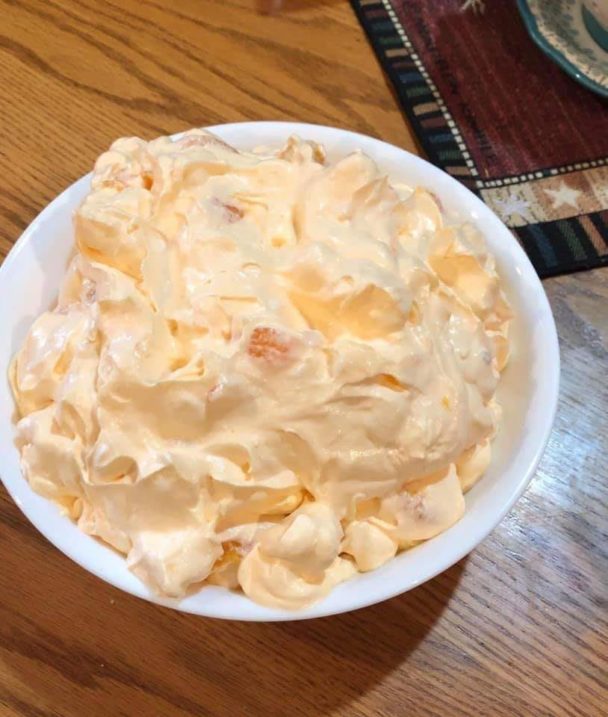 Orange Dreamsicle Salad Alldelish orange-dreamsicle-salad-alldelish