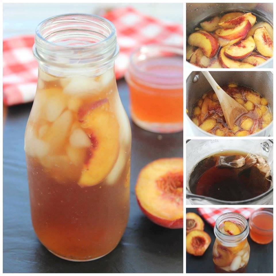 Easy Peach Tea Recipe! – alldelish